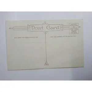 Art | Halloween Postcard Gibson Said A Bat To An Owl Poem Witch Broom ...